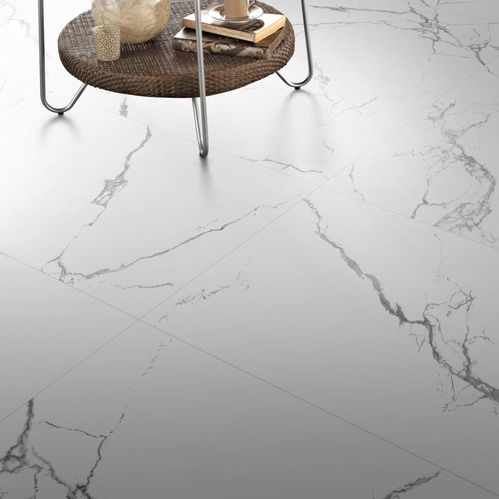 Керамогранит Realistik Statuario Venato Satin 60x60 купить по цене 2 802 руб в интернет магазине ...